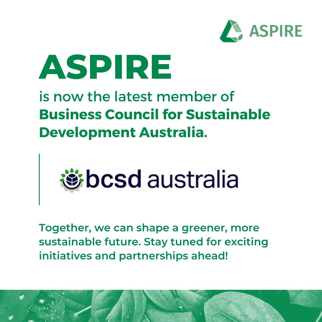 ASPIRE Joins the Business Council for Sustainable Development Australia ...